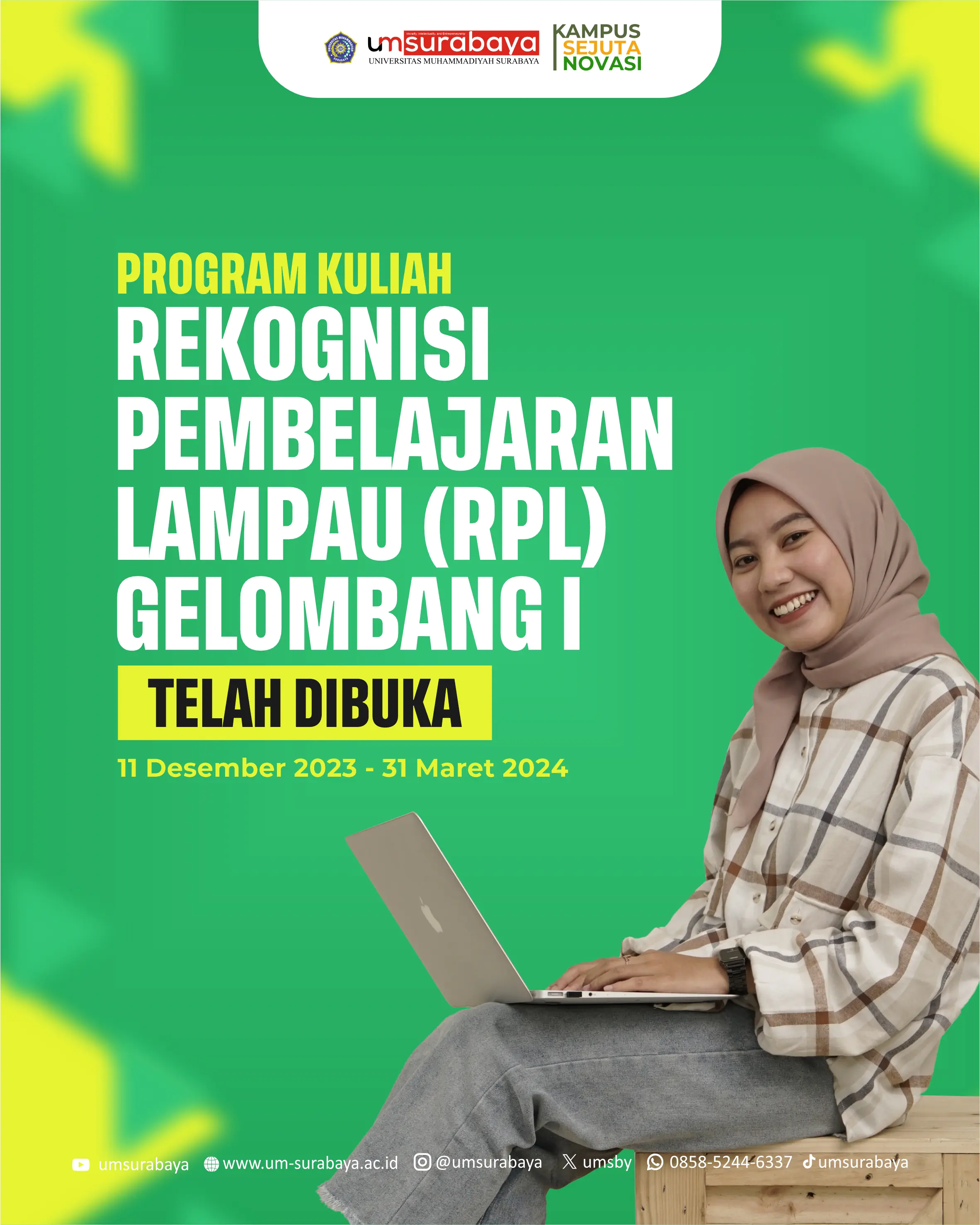 Program Kuliah Rekognisi Pembelajaran Lampau (RPL) Universitas ...